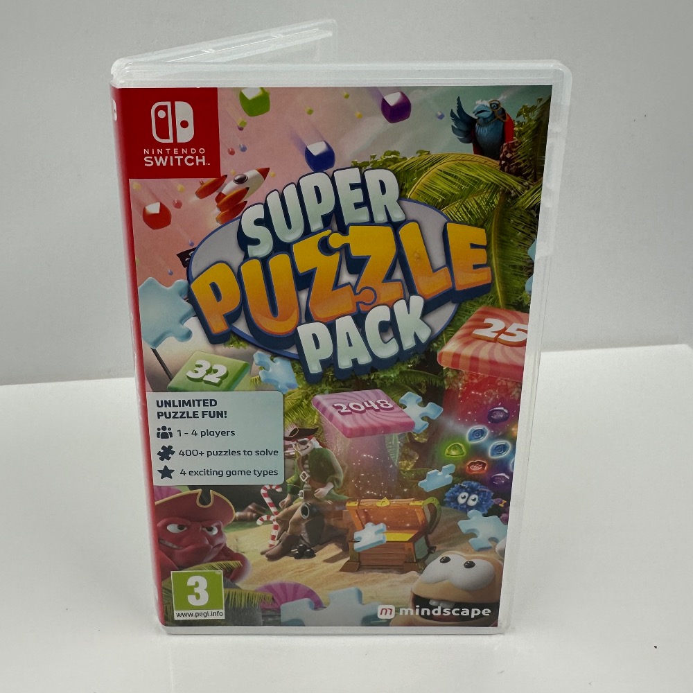 Pre-owned SUPER PUZZLE PACK NINTENDO SWITCH GAME - Own4Less